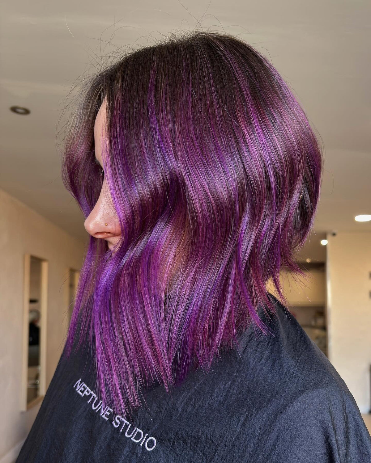 15 Elegant Purple Hair Color Waves – DreamBundles
