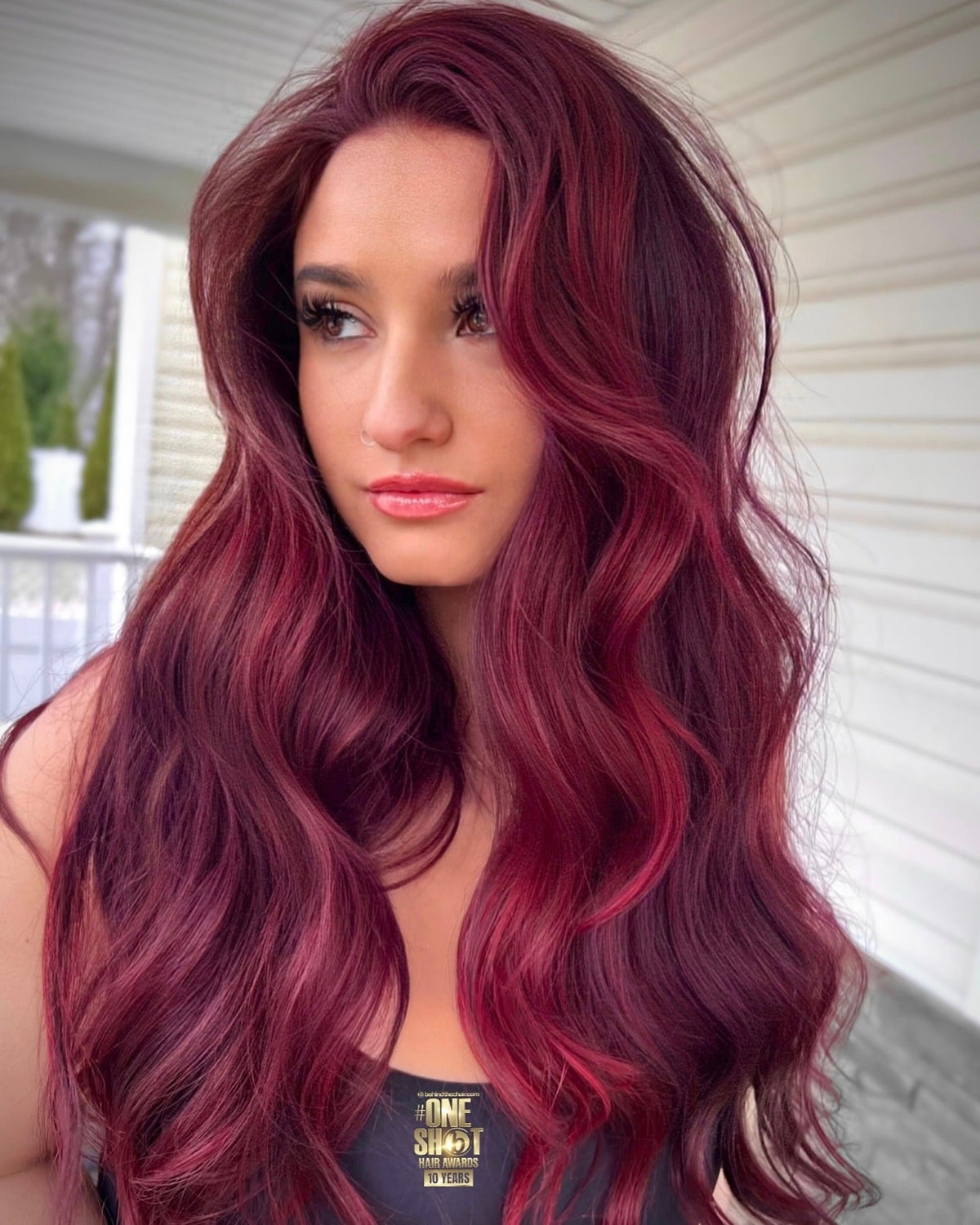 15 Glam Dark Burgundy Hair Color Moments – DreamBundles