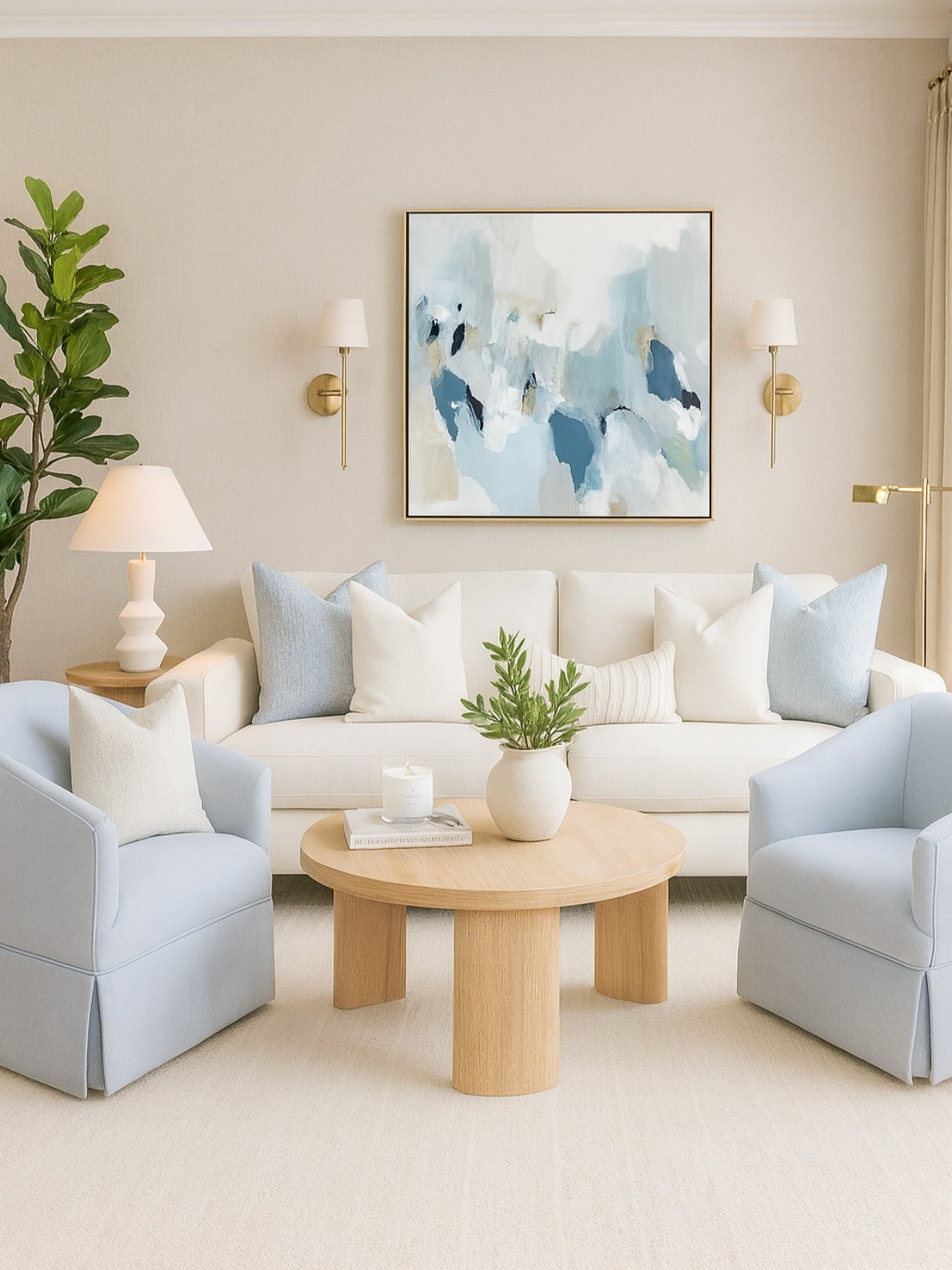 15 Light Blue Couch Living Room Ideas to Refresh Your Home – DreamBundles