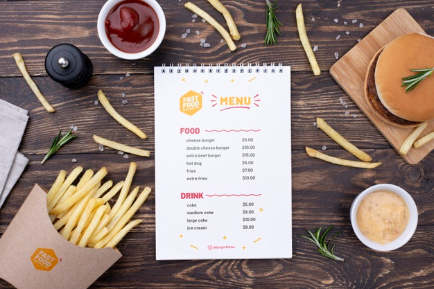 Free Fast Food Mockups – DreamBundles