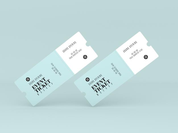 Free Grand Opening Event Ticket Mockup Psd – DreamBundles