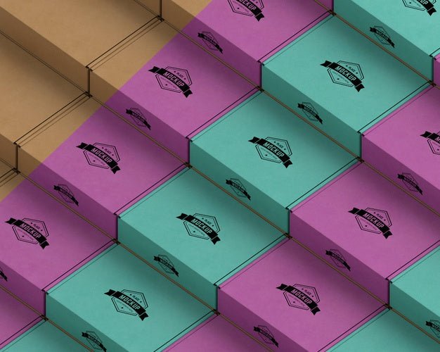 Free High Angle Boxes Arrangement Psd – DreamBundles