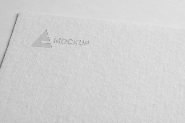 Free Mock-Up Logo Design Business On White Paper Psd – DreamBundles