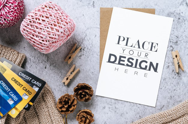 Free Paper Greeting Card Psd Mockup Psd – DreamBundles