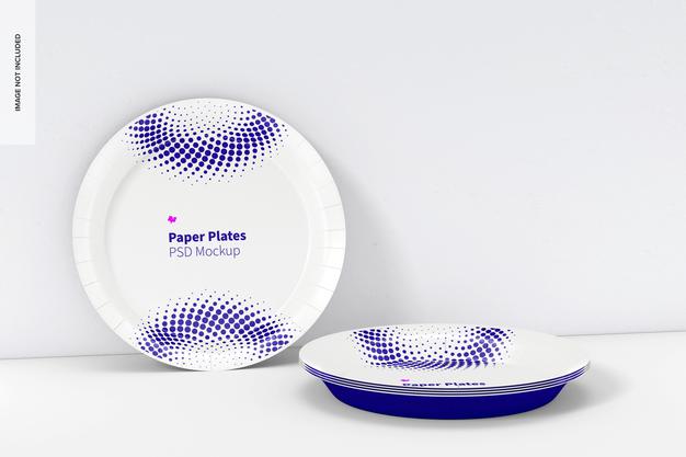 Free Paper Plates Mockup Psd – DreamBundles