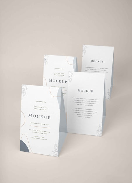 Free Paper Table Tent Mockup Design Psd – DreamBundles