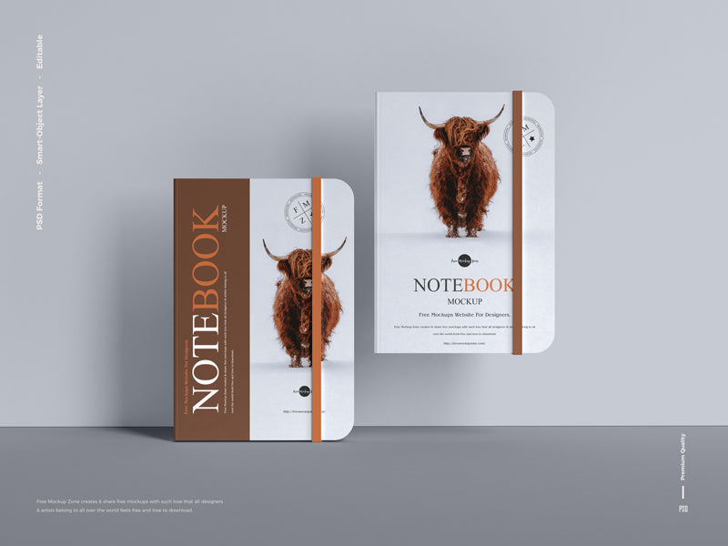 Free Notebook Mockups – DreamBundles
