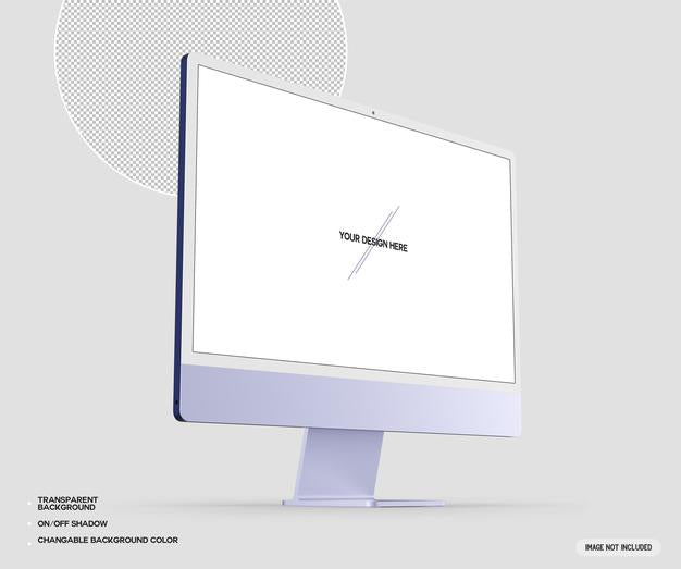Free Purple Desktop Computer Mockup Psd – DreamBundles