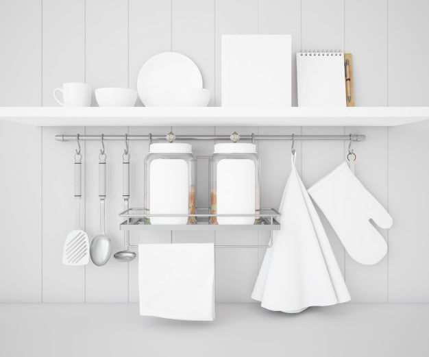 Free Realistic Utensils Kitchen Mockup Psd – DreamBundles