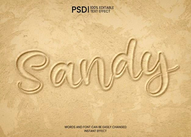 Free Sand Text Effect Psd – DreamBundles