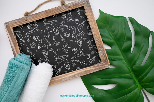 Free Spa Mockup With Slate And Towels Psd – DreamBundles