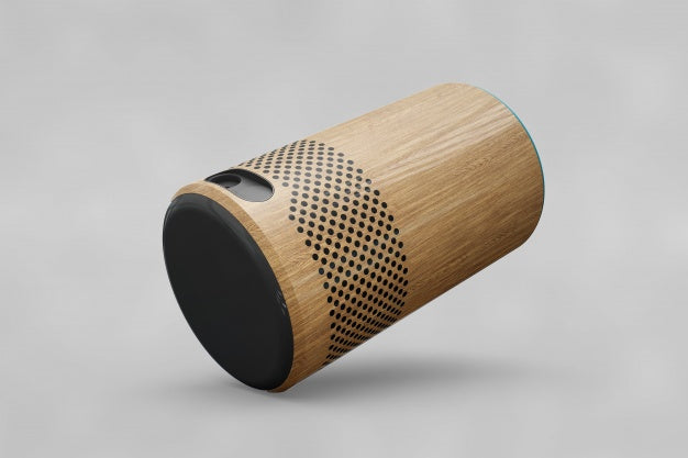 Free Speaker Mockup In Cylinder Shape Psd – DreamBundles