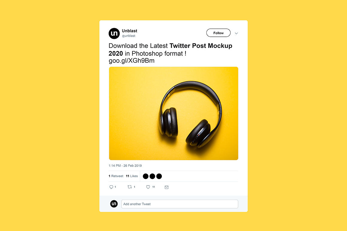 Free Twitter Mockups – DreamBundles